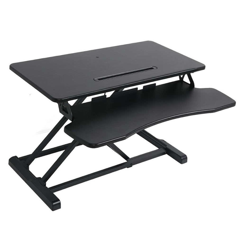 Viviendo Height Adjustable Desk Riser w/ Keyboard Shelf